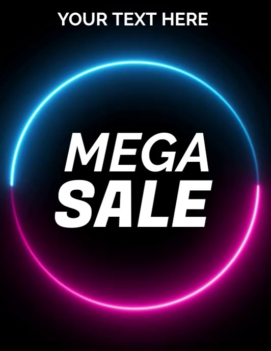 mega SALE FLYER Template | PosterMyWall