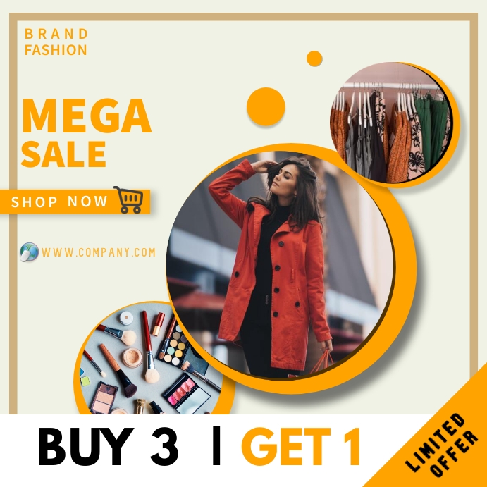 Mega sale flyer template | PosterMyWall