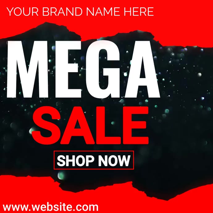 Mega sale poster Template | PosterMyWall