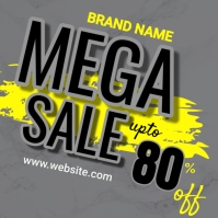 mega sale poster Template | PosterMyWall