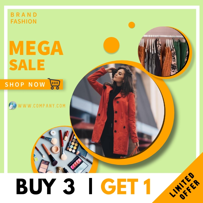 mega sale promotion Template | PosterMyWall