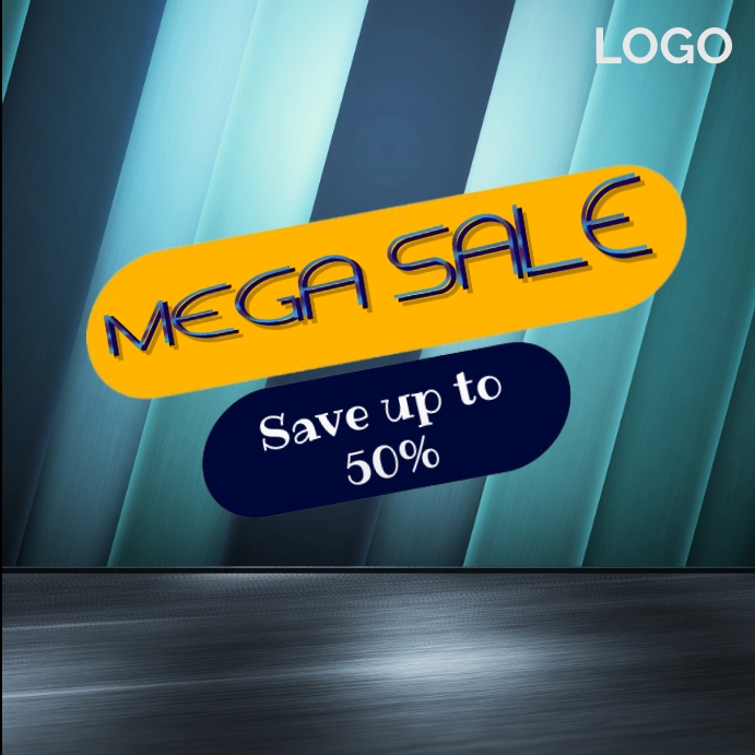 Mega sale template | PosterMyWall