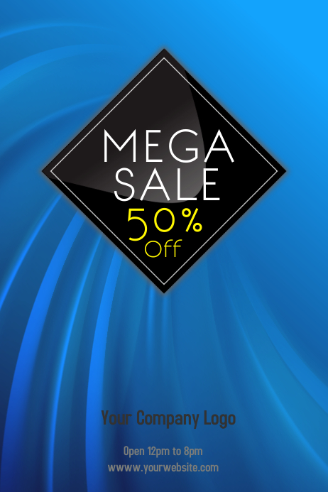 Mega Sales Flyers Template | PosterMyWall