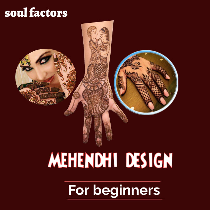 Copy of Mehendi Design Instagram Post | PosterMyWall