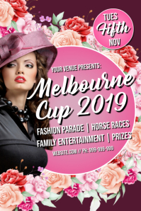 Melbourne Cup Poster Template | PosterMyWall
