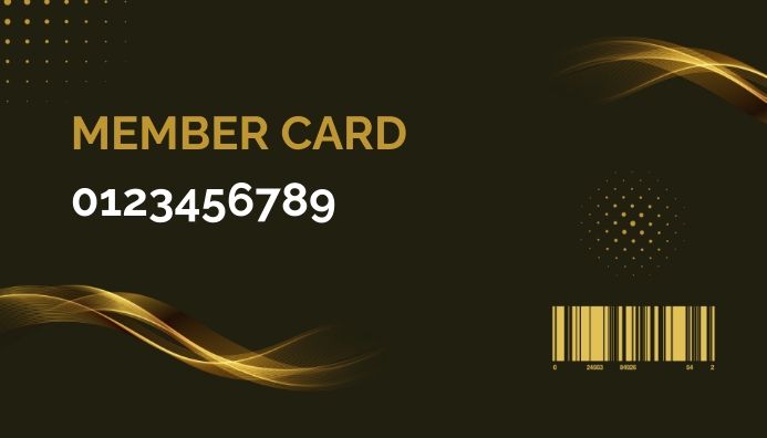 Member Card Template | PosterMyWall