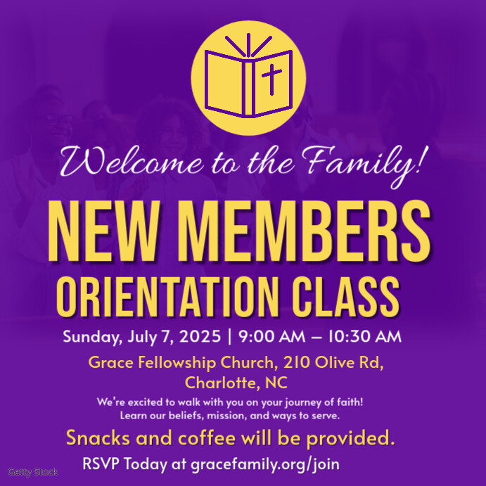 Copy of Membership Classes Church Flyer | PosterMyWall
