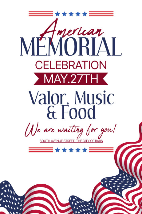 Memorial Celebration Template | PosterMyWall