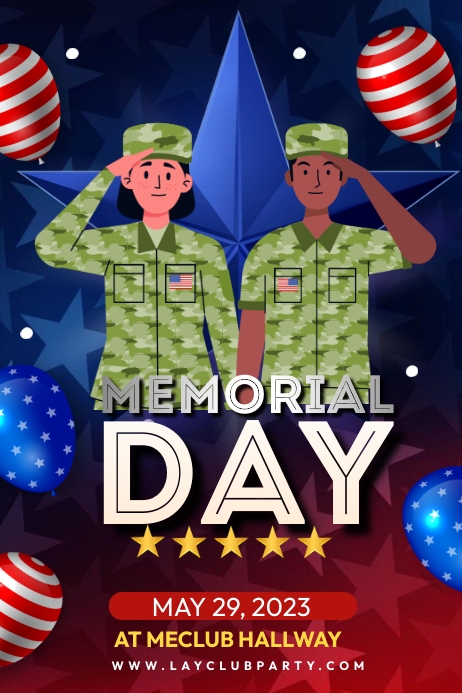 Memorial Celebration Poster Template | PosterMyWall