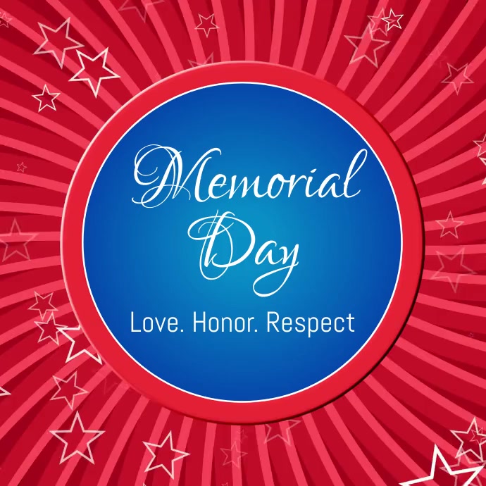 Memorial Day, Remembrance Day Template | PosterMyWall