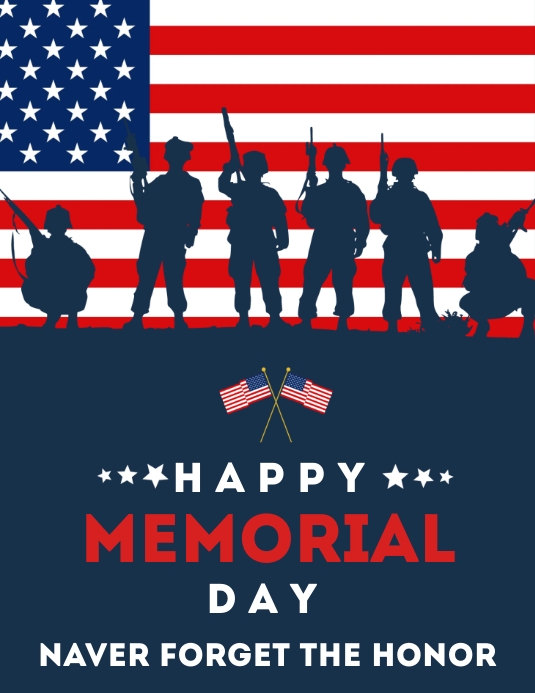 Memorial day Template | PosterMyWall
