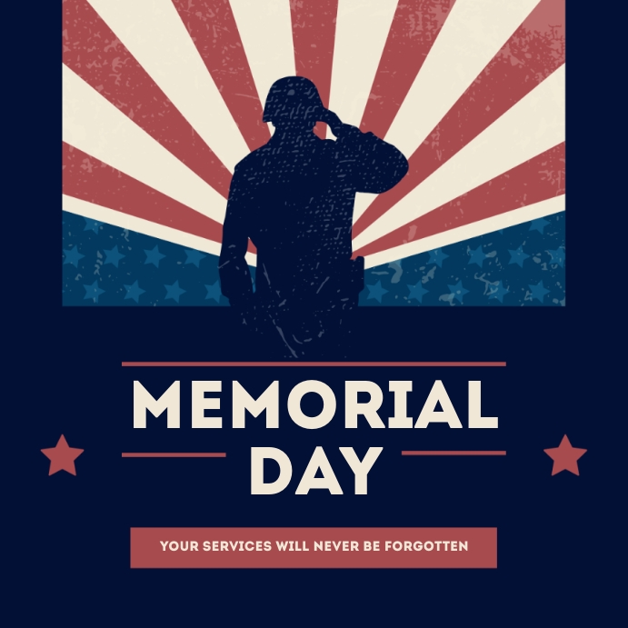 MEMORIAL DAY Template | PosterMyWall
