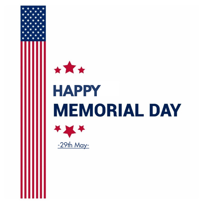 memorial day Template | PosterMyWall