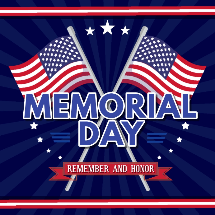 Plantilla de Memorial Day | PosterMyWall