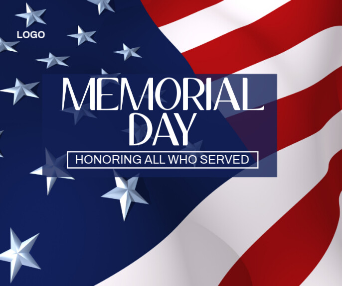 Memorial Day Template | PosterMyWall