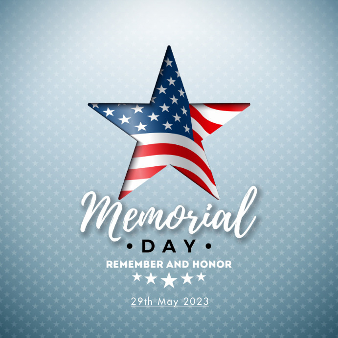 memorial day Template | PosterMyWall