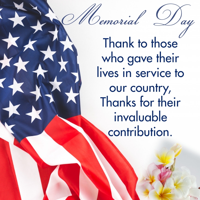 memorial day Template | PosterMyWall