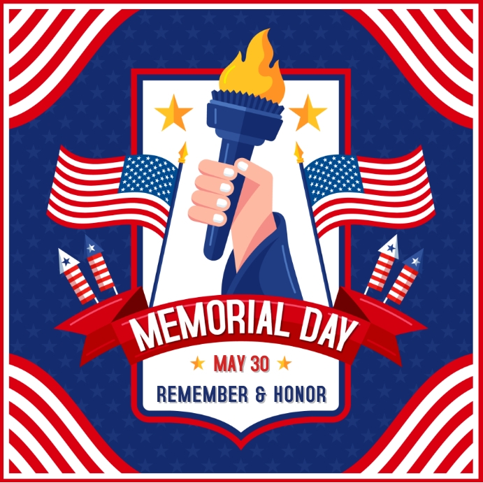 MEMORIAL DAY Template | PosterMyWall