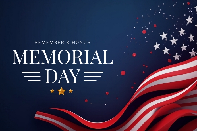 Memorial Day Template Postermywall