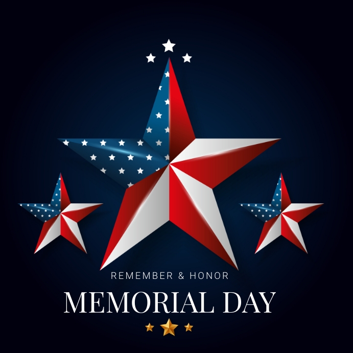Memorial Day Template | PosterMyWall