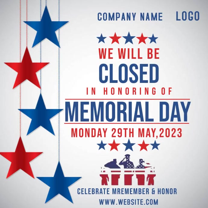 memorial day Template | PosterMyWall