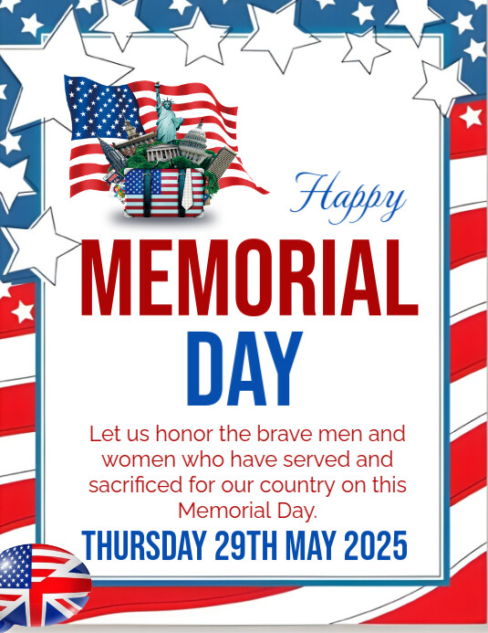 Copy of MEMORIAL DAY | PosterMyWall