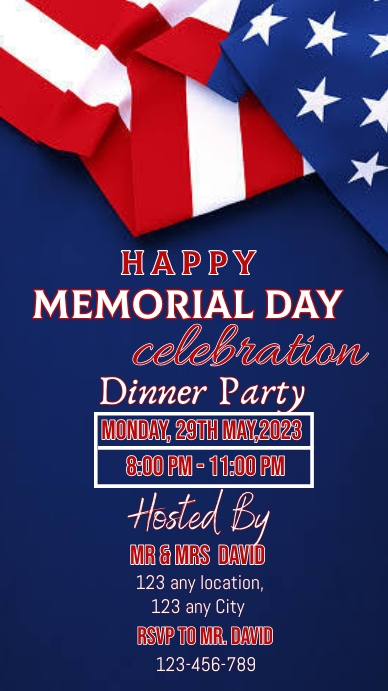 Memorial day Template | PosterMyWall