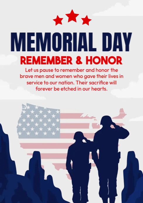 Modello Memorial Day Event Ads | PosterMyWall