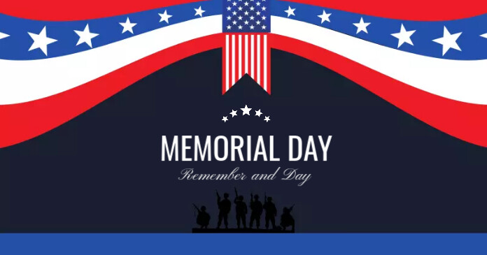 Memorial Day Facebook Template | PosterMyWall