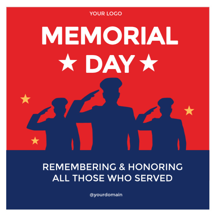 Memorial Day Instagram Post Template | PosterMyWall
