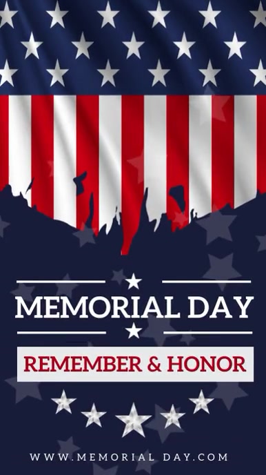 Memorial Day Post Template | PosterMyWall