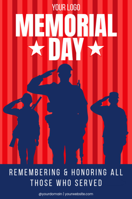 Memorial Day Poster Template | PosterMyWall