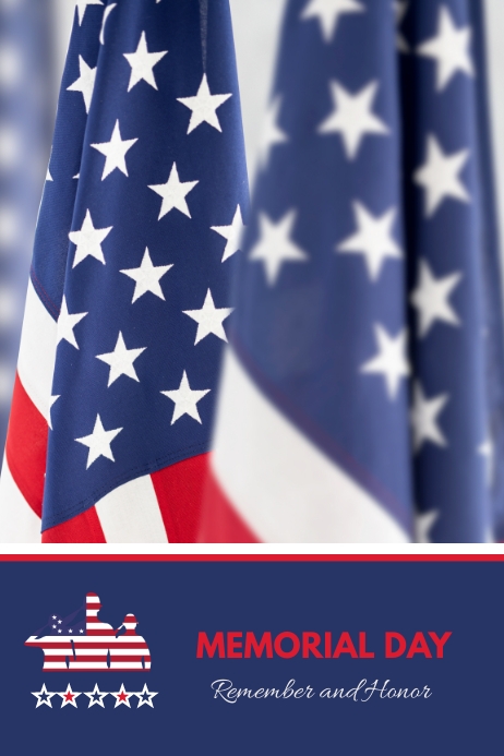 Memorial Day Poster Template | PosterMyWall