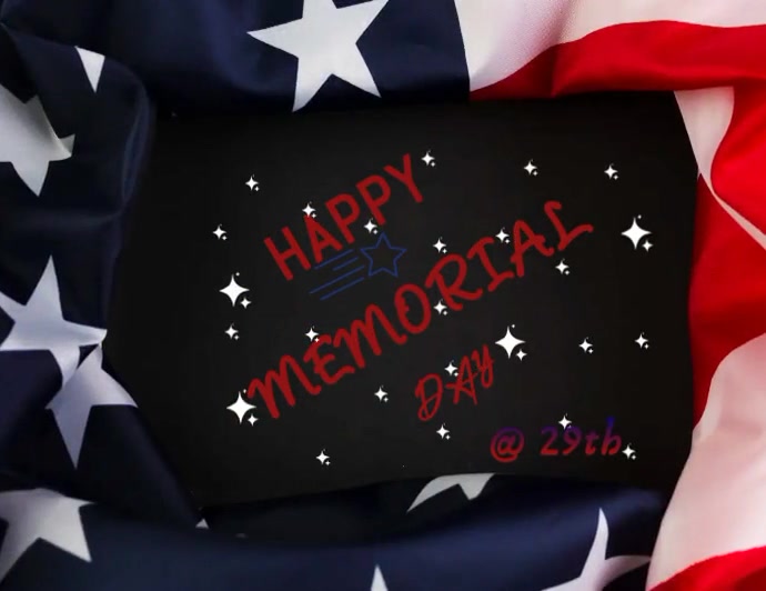 Plantilla de Memorial Day template | PosterMyWall