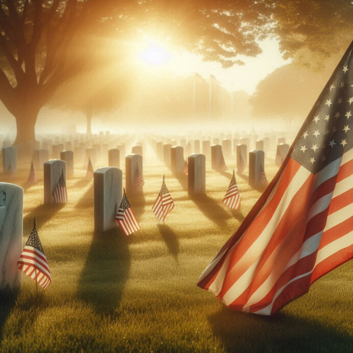 Memorial Day tribute Template | PosterMyWall