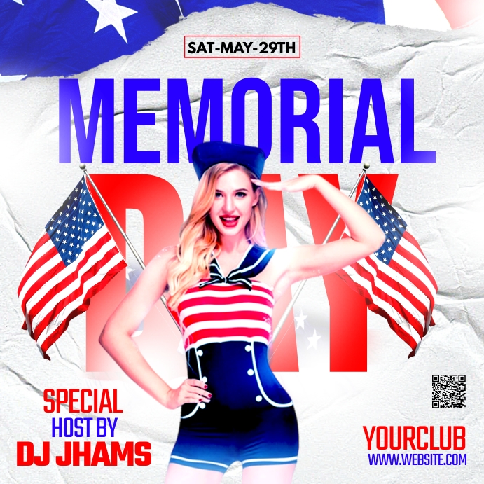 Memorial Day Weekend Flyer Template | PosterMyWall