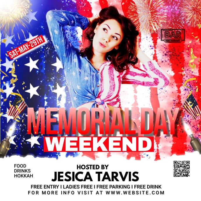 Memorial Day Weekend Flyer Template | PosterMyWall