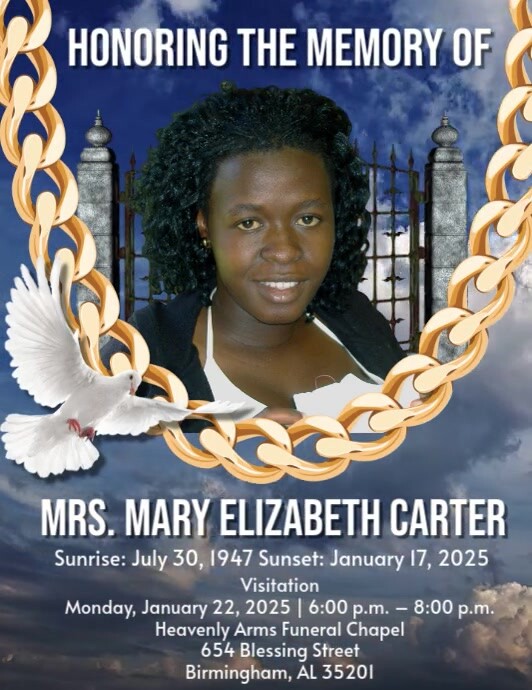 Memorial Flyer, Funeral Flyer, In Loving Memory, Rest In Peace Flyer ...