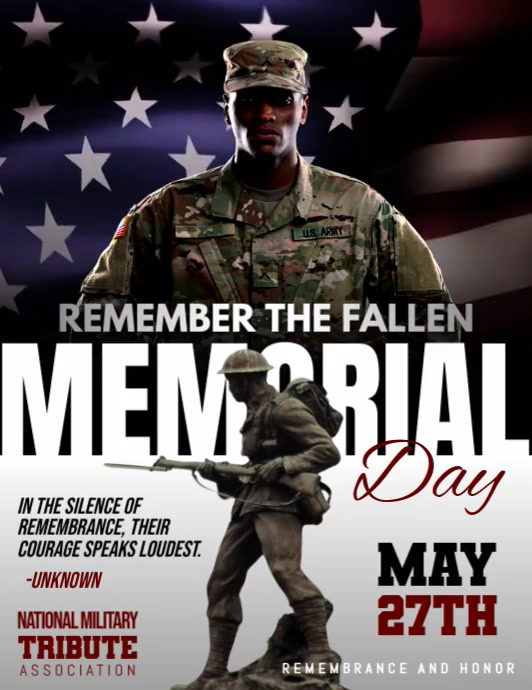 Copy of Memorial Tribute | PosterMyWall