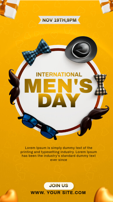 Copy of MEN'S DAY | PosterMyWall