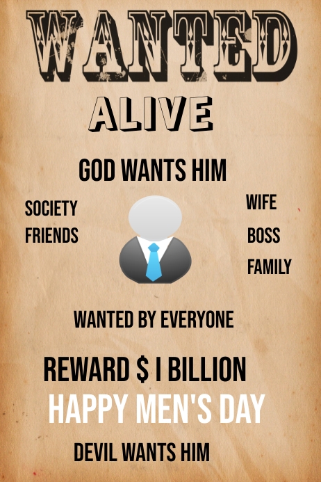 men;s day Template | PosterMyWall