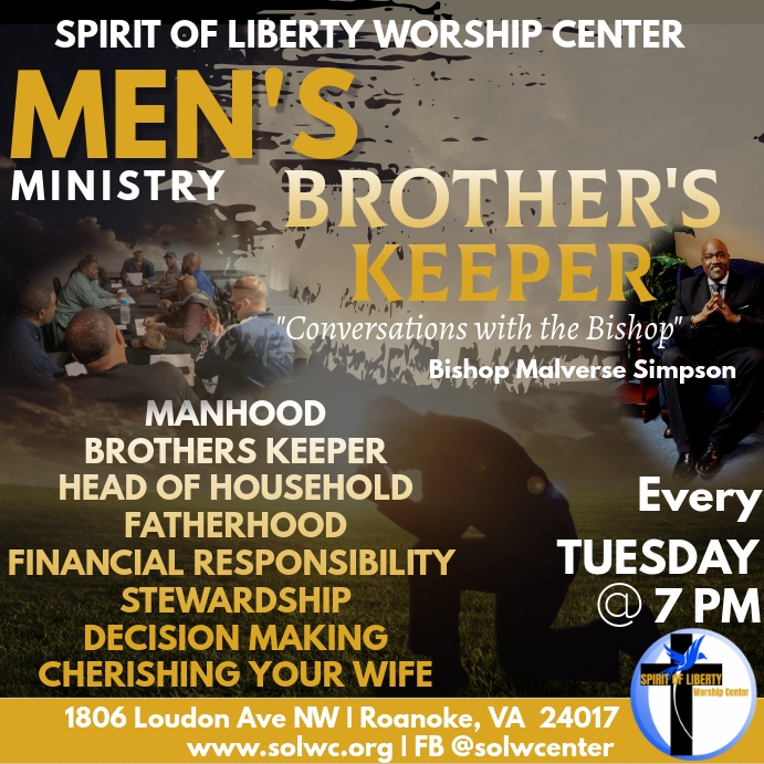 Men's Bible Study Template | PosterMyWall