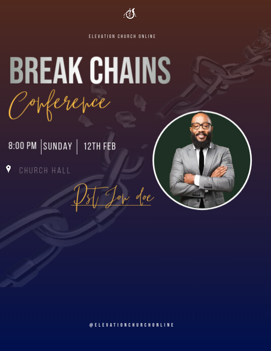 men's conference (2) Template | PosterMyWall