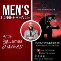 men's conference flyer Template | PosterMyWall