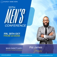 men's conference flyer Template | PosterMyWall