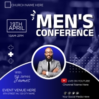 men's conference flyer Template | PosterMyWall