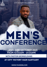 men's conference Template | PosterMyWall