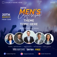 Men’s conference Template | PosterMyWall