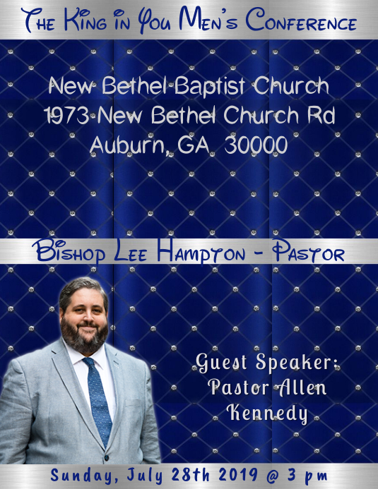 Men's Conference Flyer Template | PosterMyWall