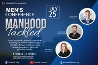 260+ men's conference poster Customizable Design Templates | PosterMyWall